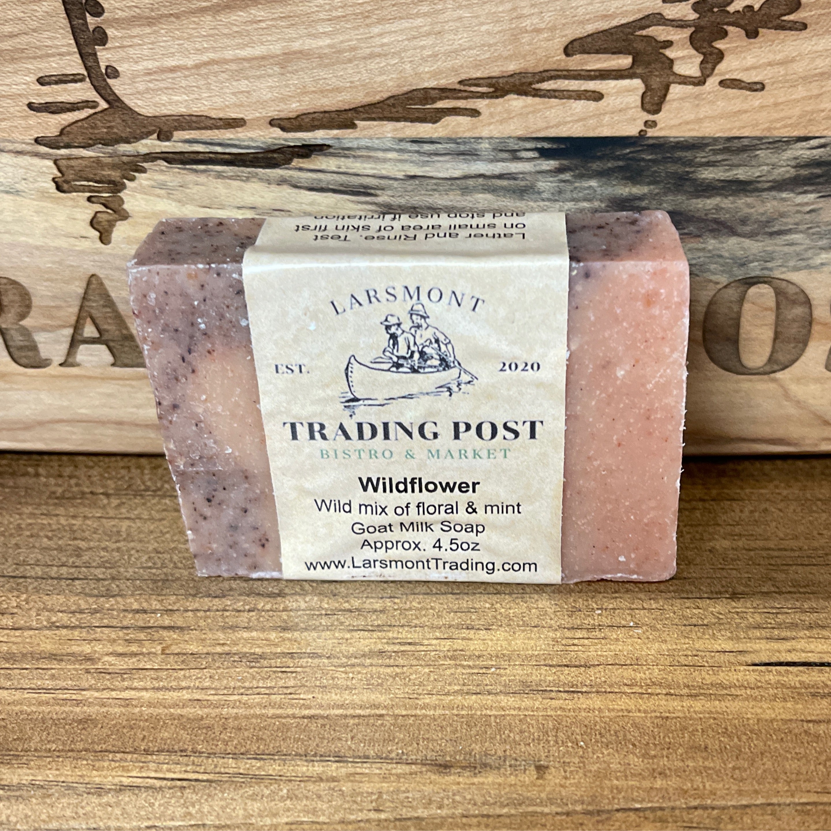 Wildflower Goat Milk Soap | Larsmont Trading Post, LLC
